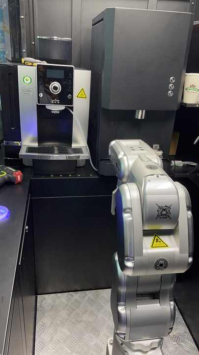 Factory Direct Sale Coffee Kiosk Barista Commerical Automatic Robot ...