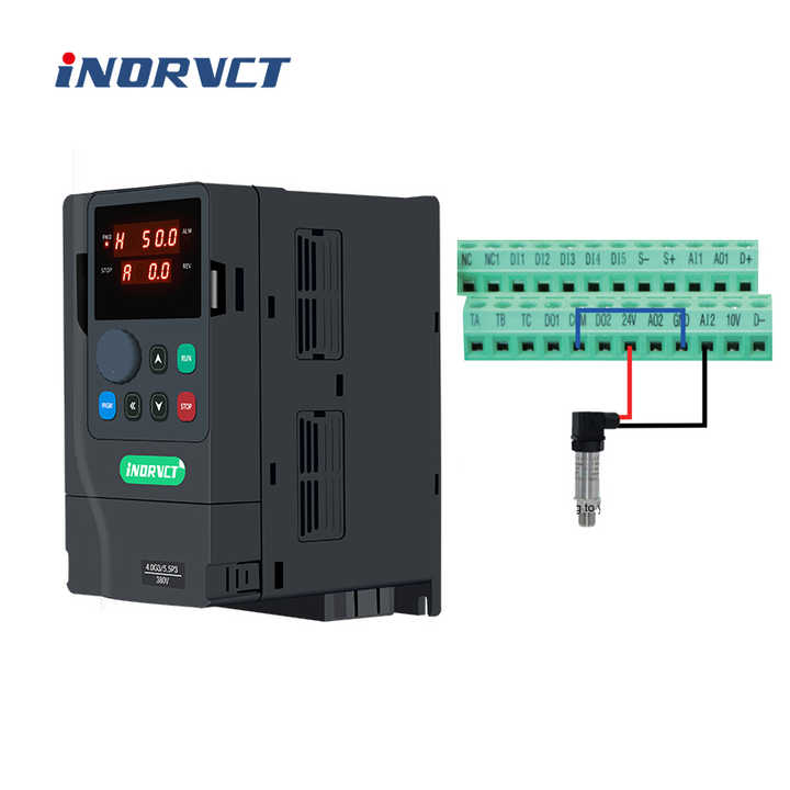 2HP 1.5KW Single Phase 220v Industrial VFD Variable Speed Frequency Drive AC Converter Inverter ...