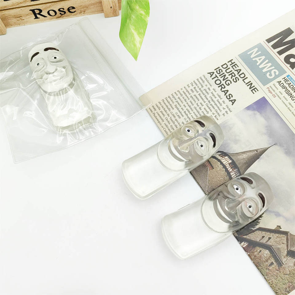New Design Transparent Squeeze Toy for Stress Relief - Squishy Figure ...