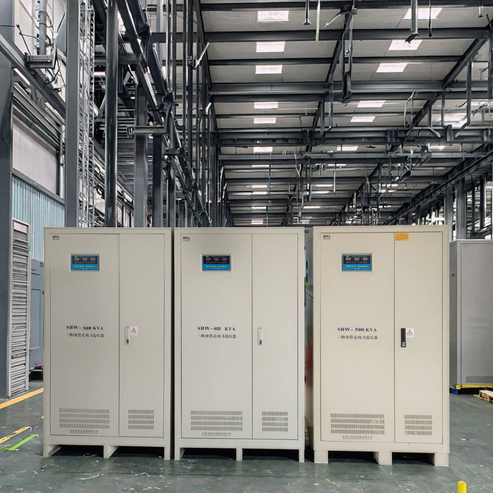 100KVA Three-Phase Copper Voltage Stabilizer for CNC Lathe SCR ...