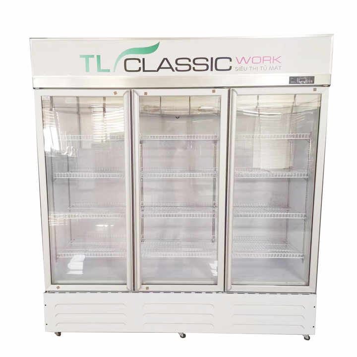 VICTORY KITCHEN High Quality Beverage Milk Cooler Upright Freezer ...