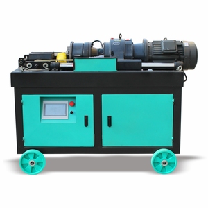 Rebar Rib Peel Rolling Machine - Automatic 16-40mm Steel Bar Threading ...