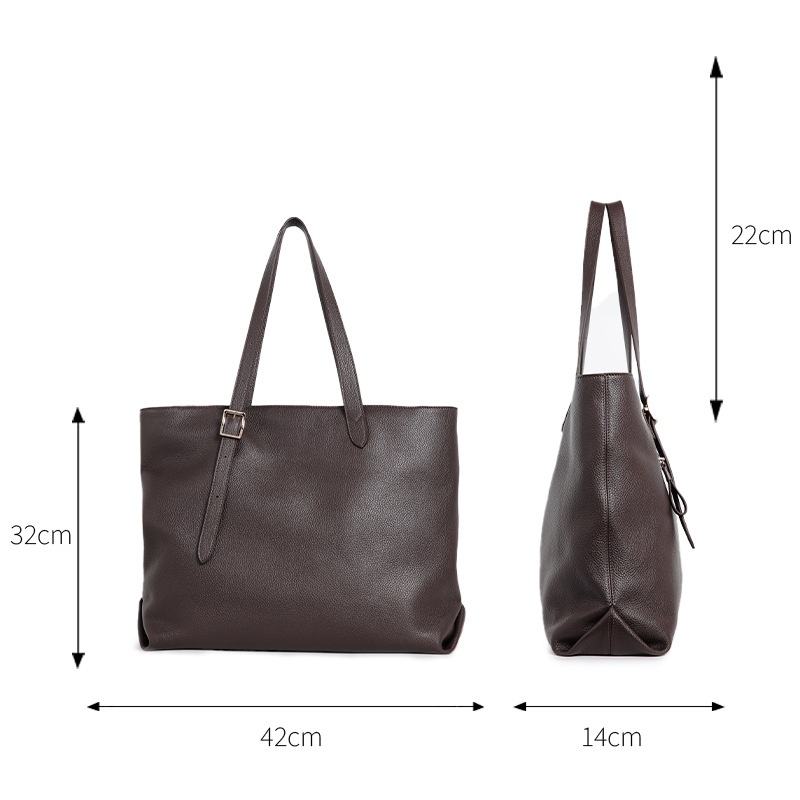 Factory Custom Trending Top Genuine Leather High Quality Vintage Tote ...