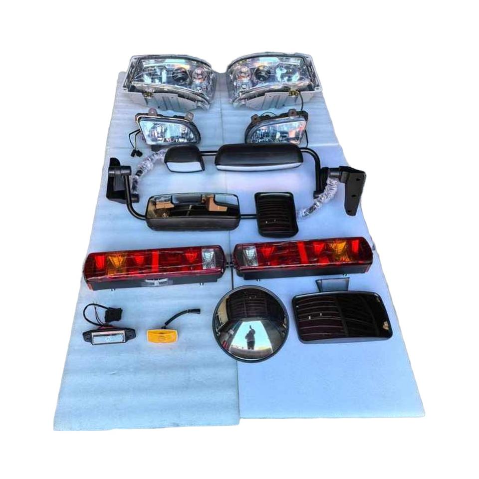 HOWO sinotruk headlight howo truck 371 led head light rear view mirror ...