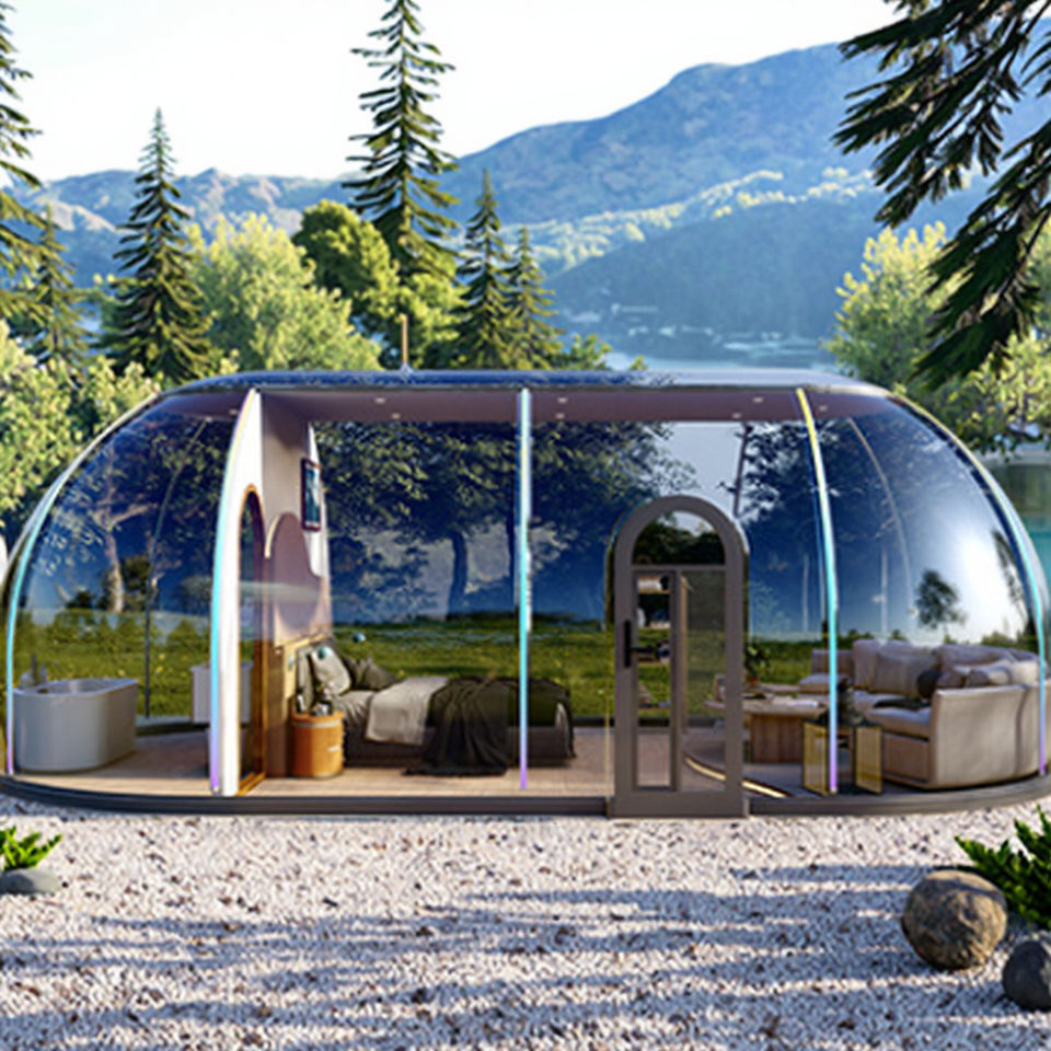 D2025 Outdoor Clear Igloo Bubble Tent - Durable & See-through