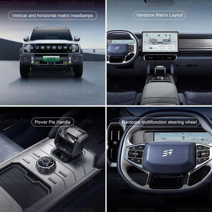 Jetour T2 Smart PHEV - 5 Seats, 3 Motors, 200km/h