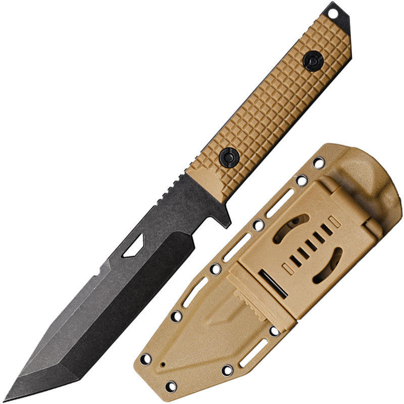 Forager Customizable Tactical Fruit Knife Stainless Steel Blade Drop ...
