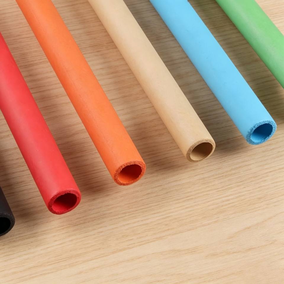 Eco-Friendly Kraft Paper Natural Paper Tube Ballpoint Pens Premium Gel ...