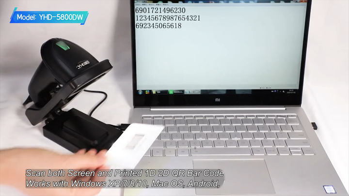 Lecteur De Code Qr Cmos 2d Robuste Yhdaa Prend En Charge Pdf417 Scanner ...