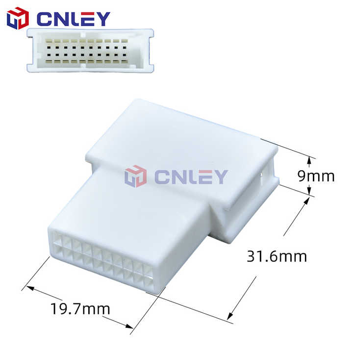 20 Pin Plastic Automotive Wire Harness Connector for Electric Vehicles ...