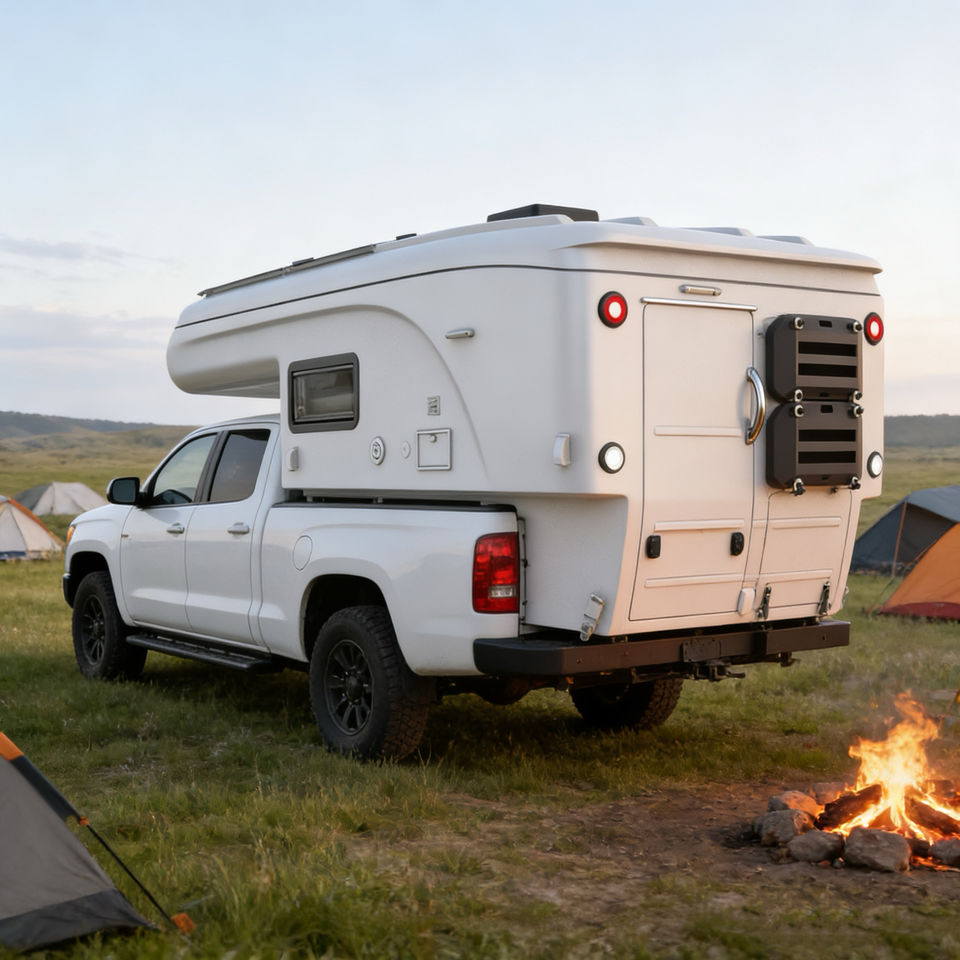 2026 Ecocampor Hard Shell Fiberglass Truck Camper Slide on Campers with ...