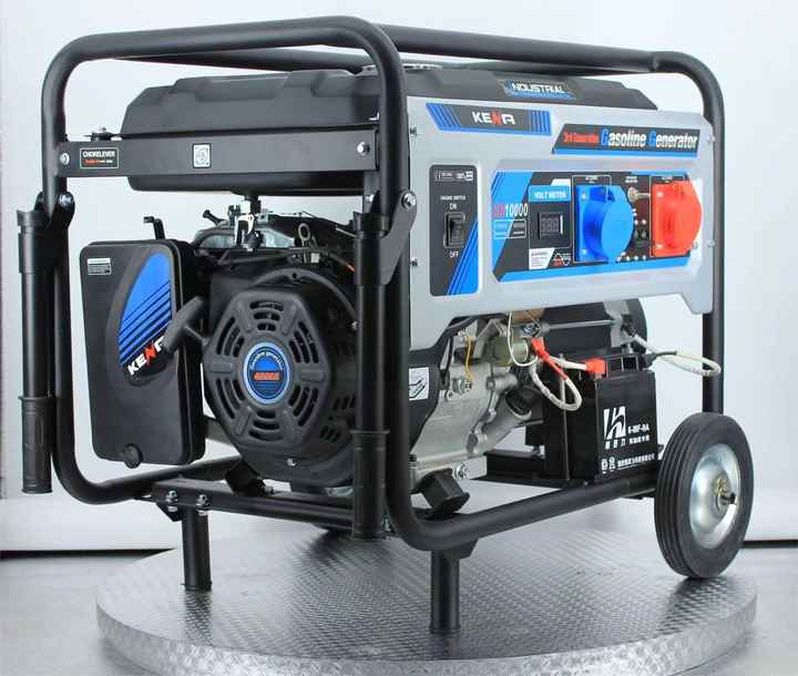 Portable 8Kw Gasoline Generator 10kva 380v 3-10kw 220v Power Electric ...