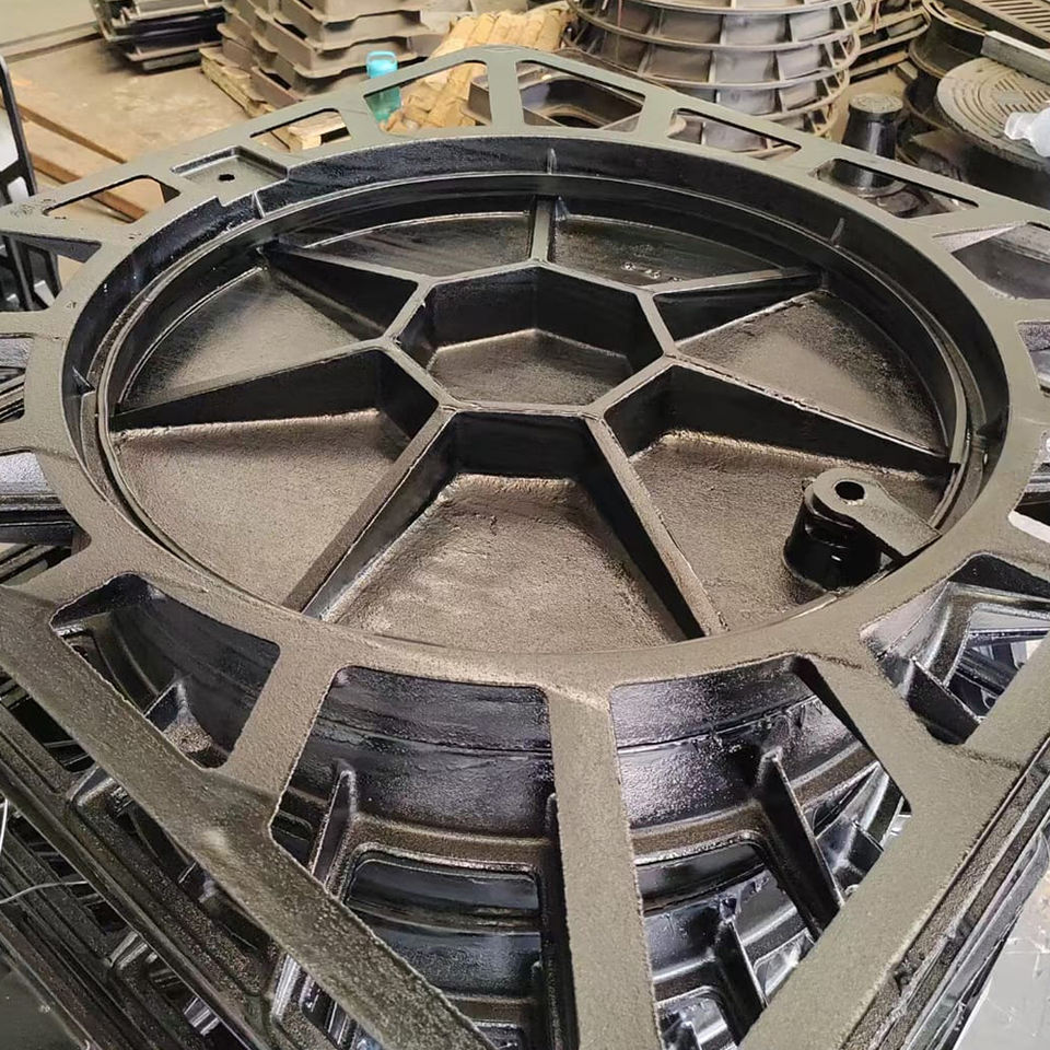 Heavy-Duty Fortified EN124-1 D400 Ductile Iron Manhole: Unyielding ...