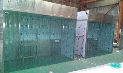 Customized Drug Dispensing Booth with Vertical Laminar Flow & Touch ...