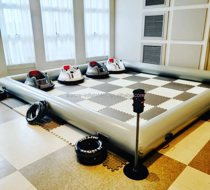 Customized Outdoor Large Inflatable Bumper Car Arena