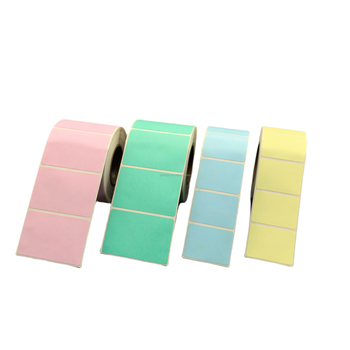 Customized Color Self Adhesive Direct Thermal Sticker Waterproof Heat ...