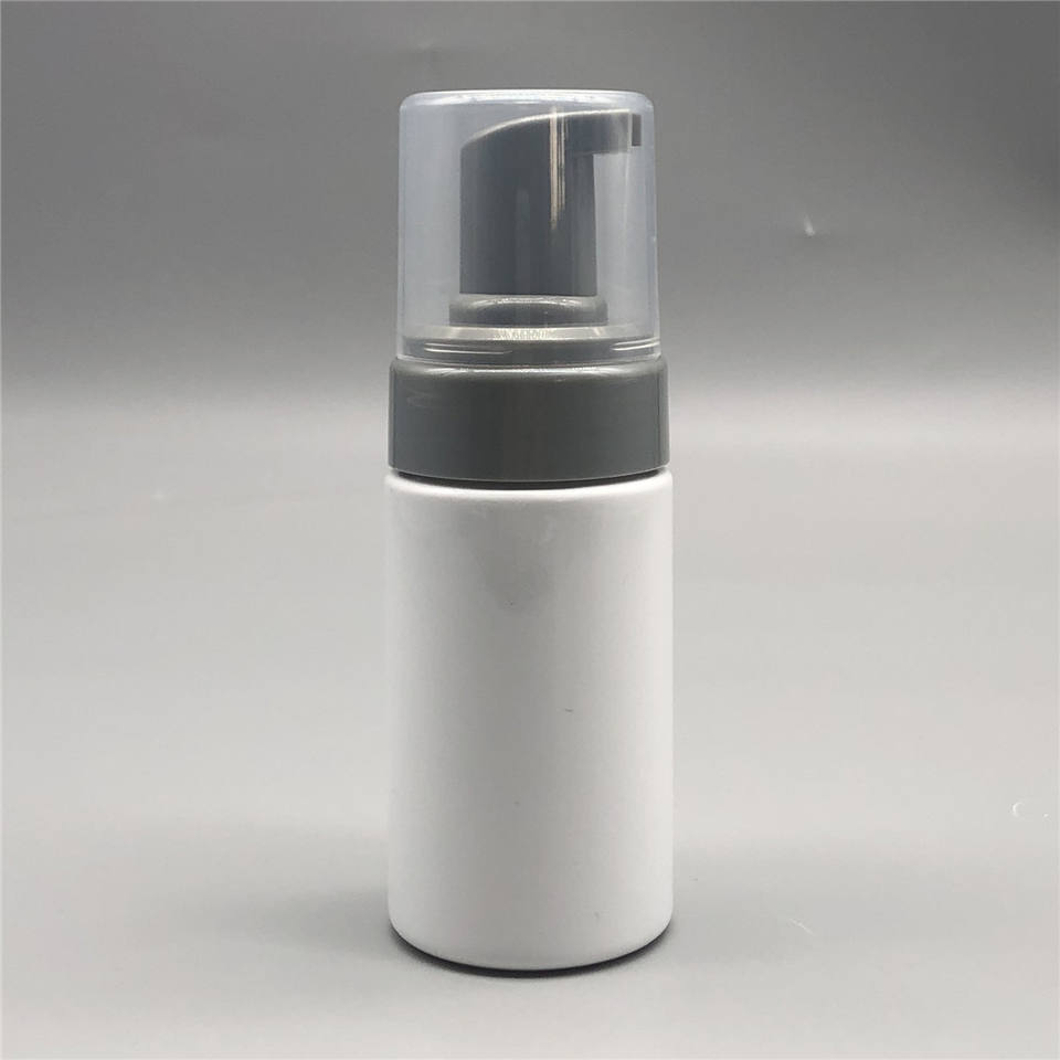 100ml PET White Foam Pump Bottle Empty Mousse Container for Facial ...