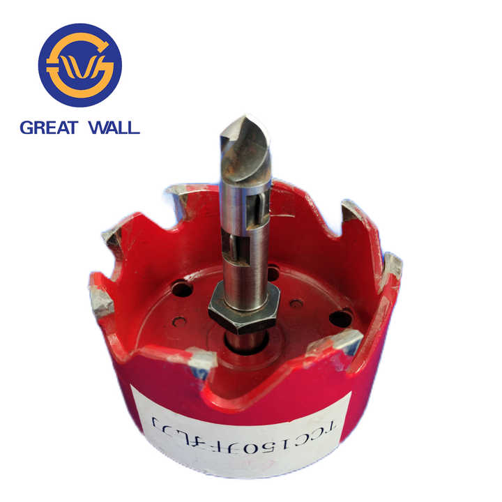 TCC200 Model M42 HSS Hot Tapping Hole Saw Cutter with Carbide Pilot ...