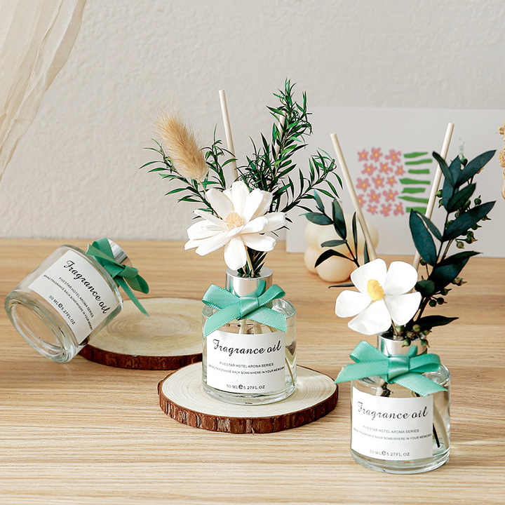 Dried Flower Fragrant Aroma Diffuser Decoration Living Room Bedroom ...