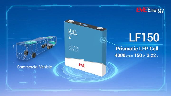 EVE LF150 150ah Battery - Reliable Energy Storage Solution