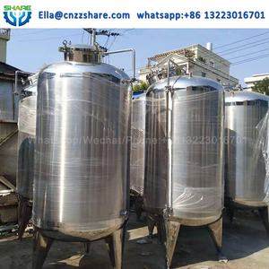 Food Grade Stainless Steel Water Liquid Sulfur Storage Tank