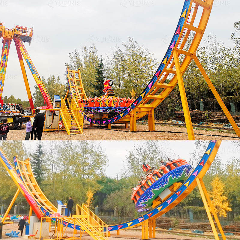 New Design Huge Flying UFO Rides - Frisbee Track Theme Park