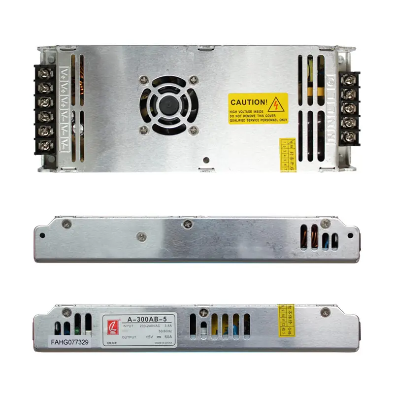 New LDK-200-5 5V 40A 200W Power Supply with LED Display for LED Modules ...