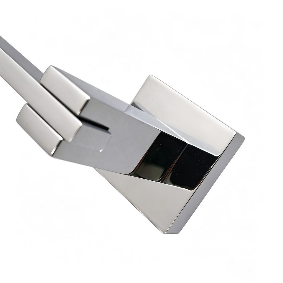 Metalique 50071-CR Toilet Paper Holders with Shelf Bathroom Toilet ...