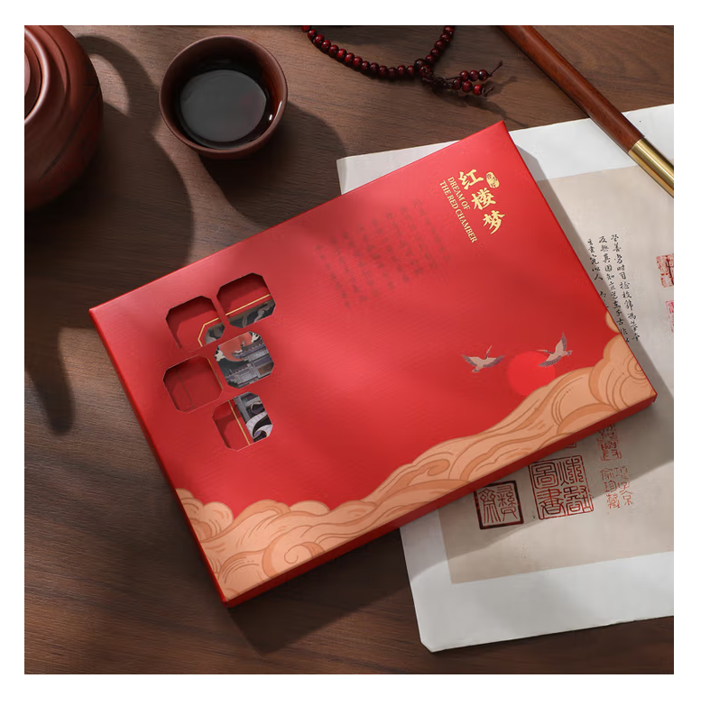 Chinese Cultural Creative Paper-Cut Carving Notebook Gift Edition ...