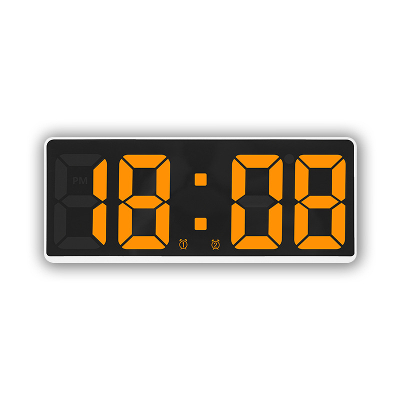 Plastic LED Digital Desk Reloj Clock Smart Digital Table Clock Display ...