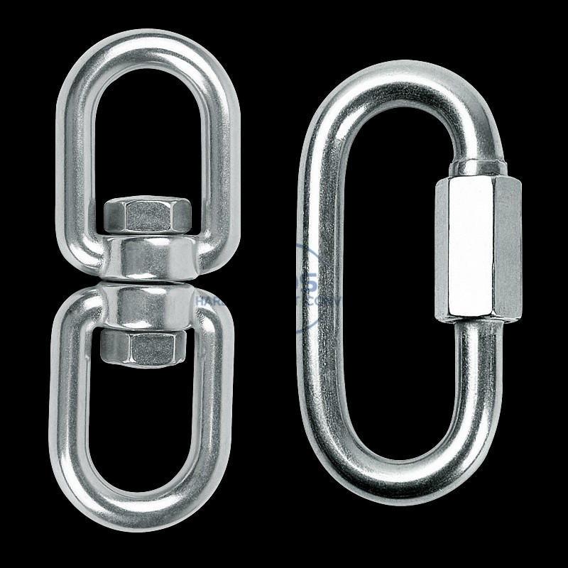 Double ring swivel with stainless steel fittings Products from Linyi ...