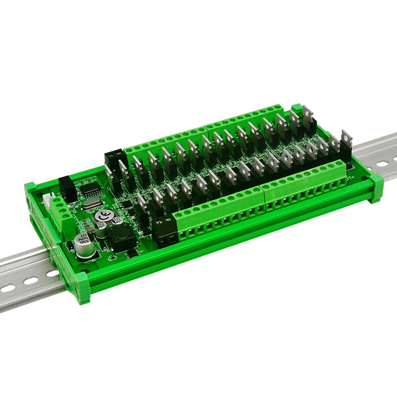 32-way output 485 communication network port relay module built-in ...