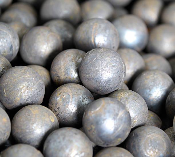 Casting Steel Balls for Ore Mining Ball Mill 40-120mm Grinding Balls ...