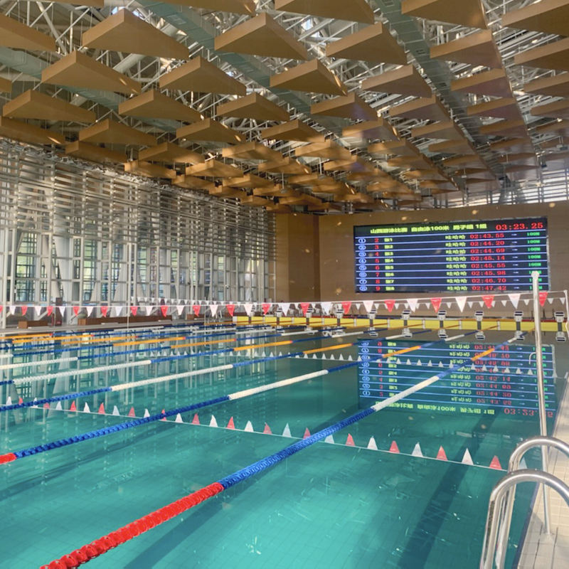 Olympic Pool Swimming Timing System: 6, 8, 10 Lanes Touchpad with ...