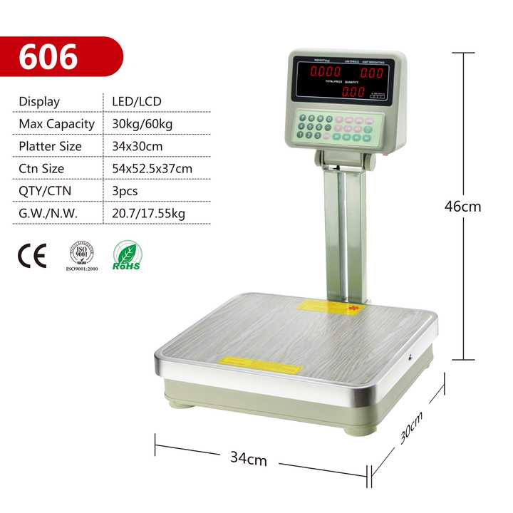 Multifunctional Use Electronic Weighing Scale Durable Scales Weigh