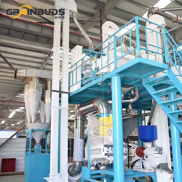 Fully Automatic 30ton Rice Flour Production Line Grain Flour Mill Wheat ...