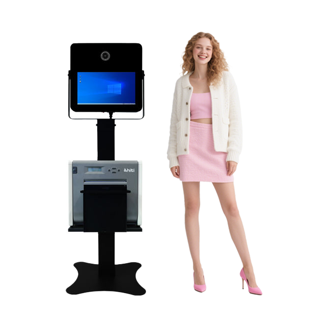 Portable Wedding Event Photobooth Kiosk Selfie Photo Booth Machine with ...