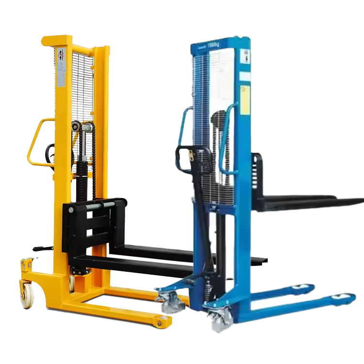 High Performance Heavy-Duty Manual Stacker Hydraulic Hand Stacker for ...