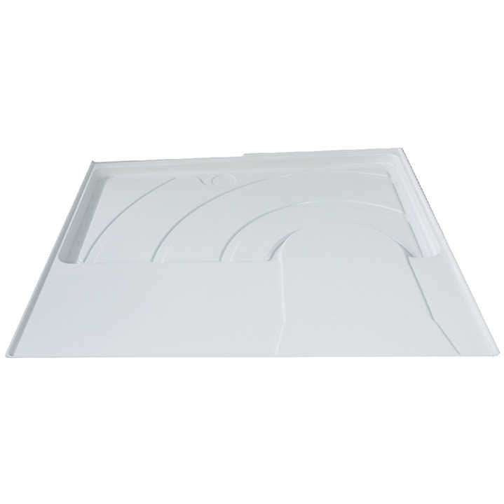 RV-DY008 Light RV Shower Tray Anti-slippery Caravan Bath Floor White ...