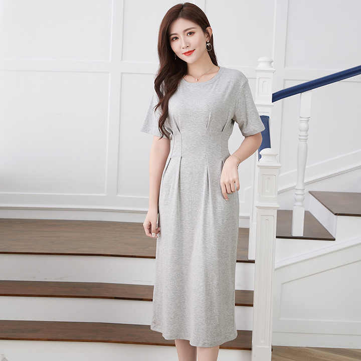 PA 2025 Fashionable autumn pure outfit temperament dress, summer mid ...