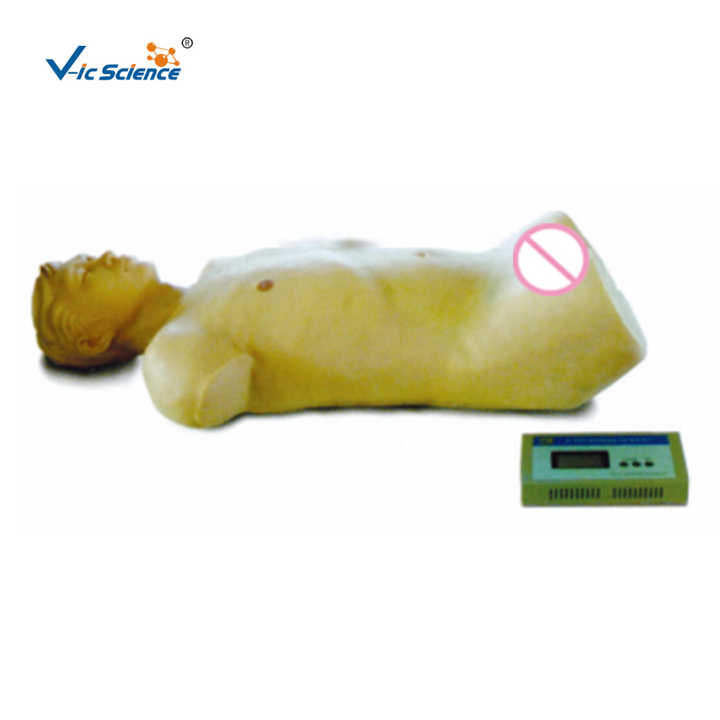 Abdominal palpation simulation electronic standardized patient (stand ...