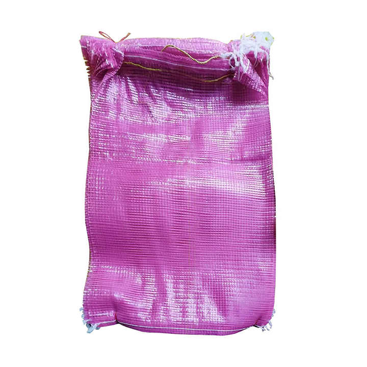 PP PE 50*80cm 25kg 30kg Vegetables Net Sack PE Raschel Mesh Bag for ...