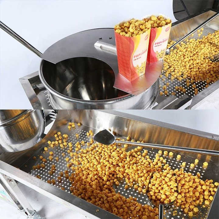 Caramel Popcorn Making Machine - High Efficiency & Quality