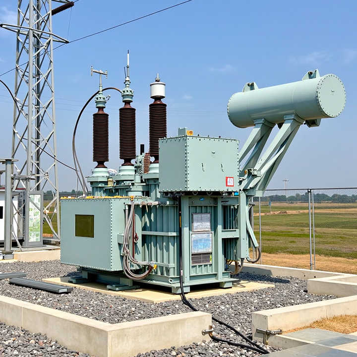 35Kv Power Transformer with High Frequency MV&HV Oil Immersed Three ...