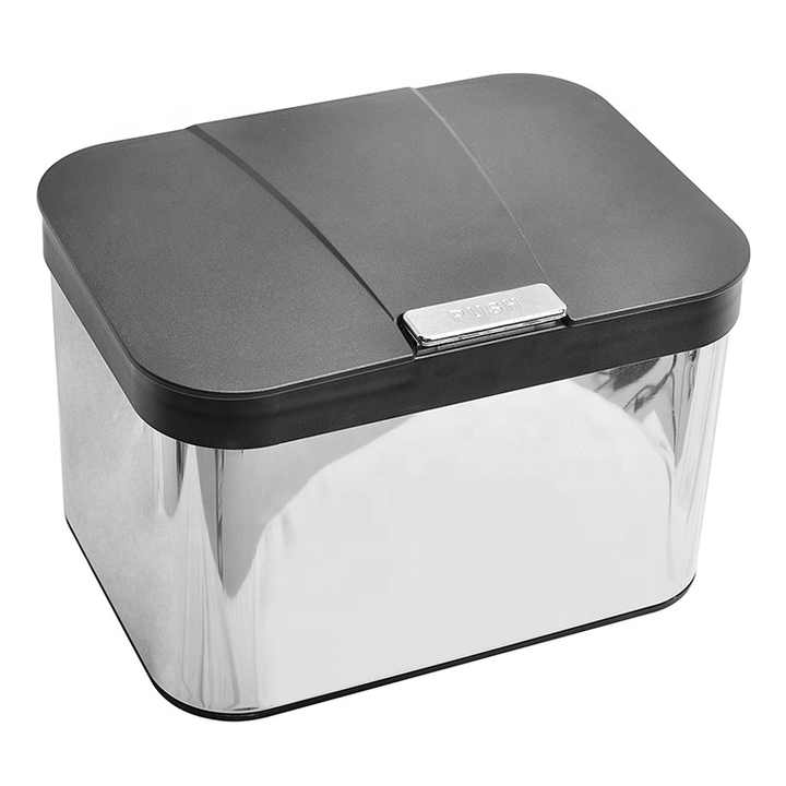 Compost Bin Countertop Compost Bucket Indoor Kitchen Sealed Food Waste ...