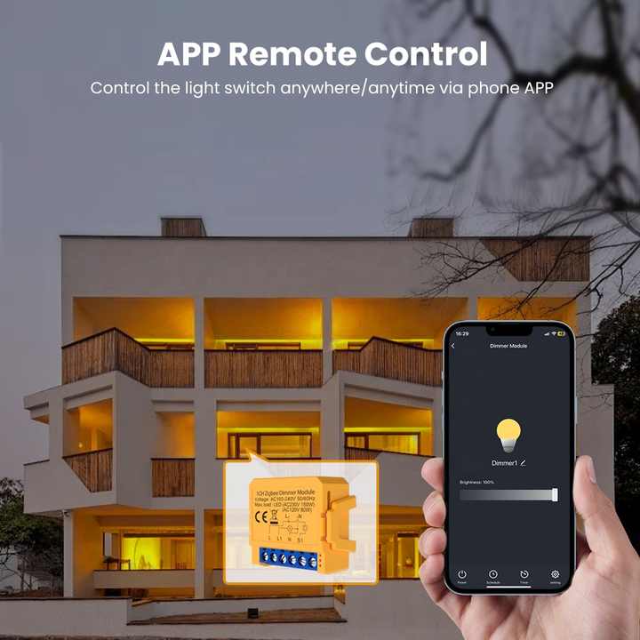 AVATTO Mini Size DIY Switch Dimmer Breaker Relay 1 2 Gang Tuya Smart ...