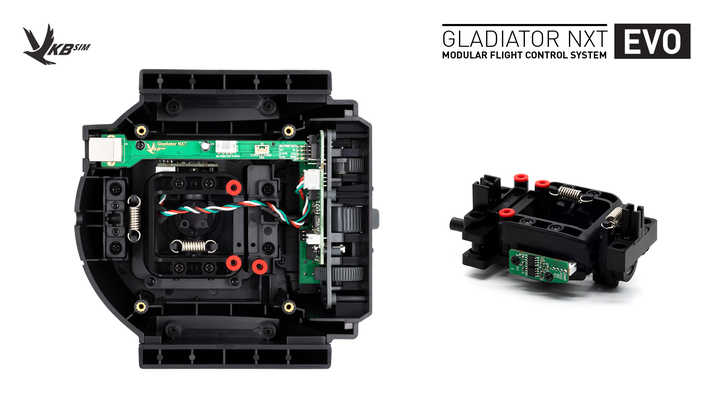 VKBSIM Gladiator NXT EVO SCG Series Flight Stick / VKB Flight Simulator ...