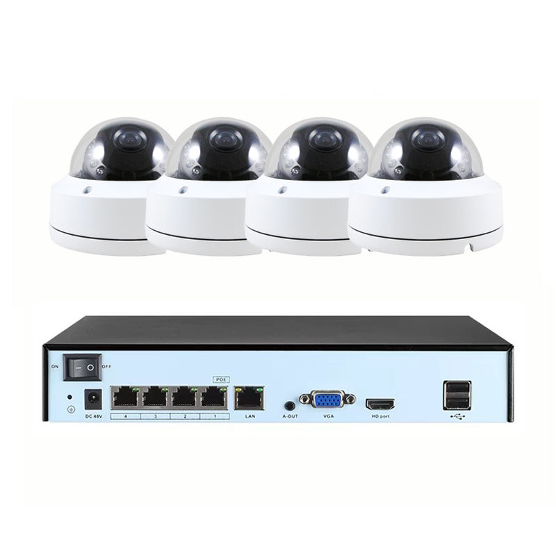 Security CCTV System 4CH PoE NVR Kit 4K 8MP Smart AI Face / Human ...