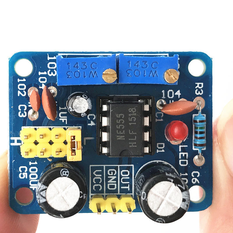 HSW NE555 pulse generator module frequency adjustable duty cycle ...