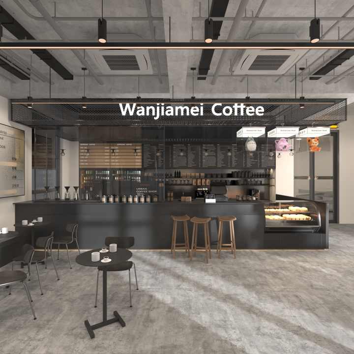 Modern Cafe Coffee Bar Counter Restaurant Counter Cashier Bar Counter ...